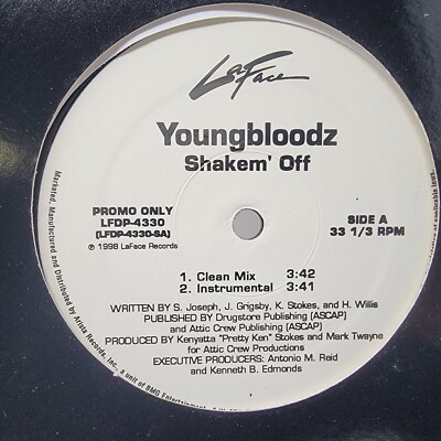 Youngbloodz Shakem Off 12" Vinyl Record Single | eBay