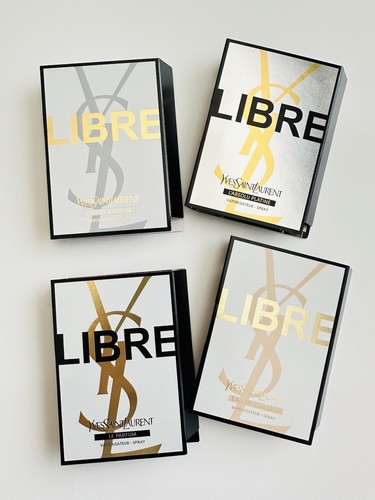 YSL Libre Perfume Collection Sample 4pcs (EDT, EDP, Le Parfum, L’Absolu ...