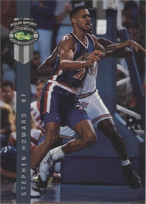 1992 Classic Four Sport Draft Pick Collection - Stephen Howard #50 (RC ...