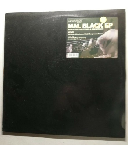 Rif. 2183 Vinile 33 Giri / Mal Black EP Remixed Di Dj Sterby ...