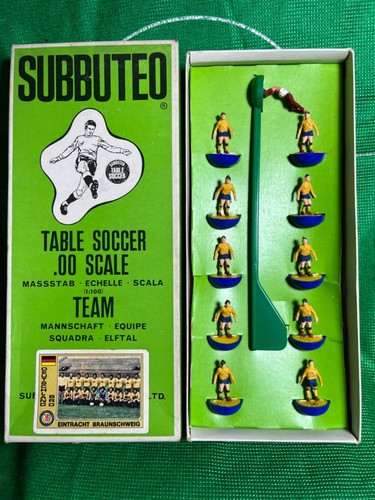 Subbuteo Heavyweight Ref 47 Southport Arsenal 2nd Ent Braunschweig ...