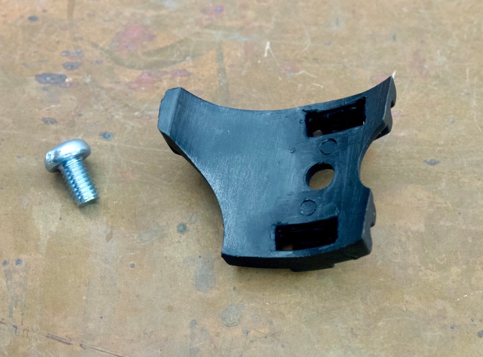 Nylon Double Cable Guide for 40mm BB shell with 5mm screw | eBay