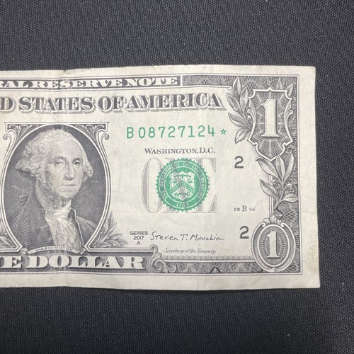 1 Dollar Star Note 2017A B08727124* New York | eBay