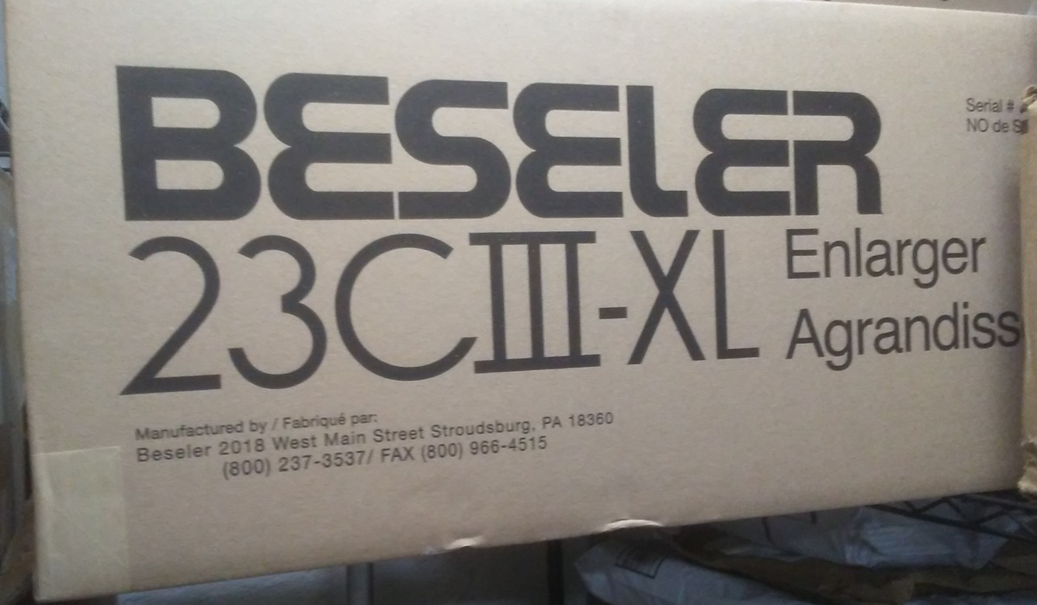Beseler 23C III-XL Condenser Enlarger NEW | eBay