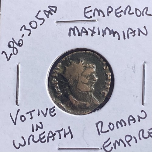 Ancient Roman Coin Maximian 286-305 AD 1700 Years Old Nice Details ...
