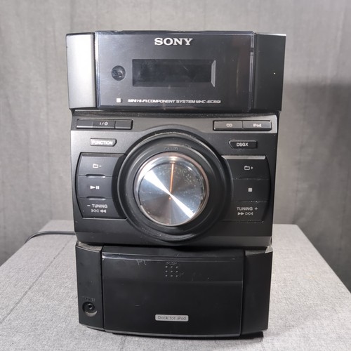 Sony Mini MHC-EC69i Stereo Boombox Radio CD/Ipod System No Speakers | eBay