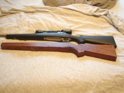 Mesquite gunstock blank for a rifle 26 years old perfect from Texas ...