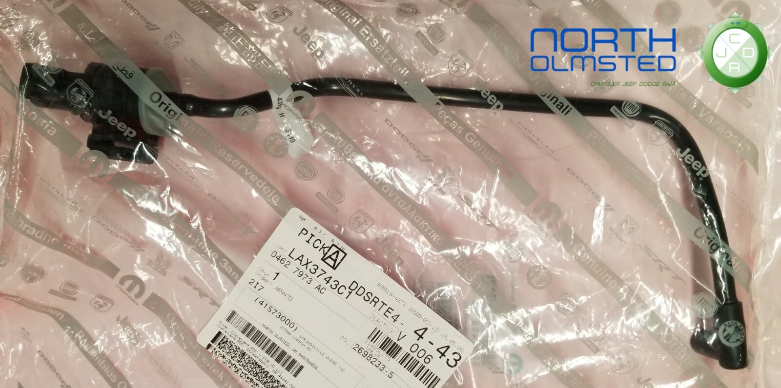 '14-'21 Charger Challenger 300 Durango G.Cherokee Purge Control Valve ...