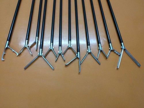 Laparoscopic Reusable Inserts Grasper Forceps Surgical Instruments Set ...
