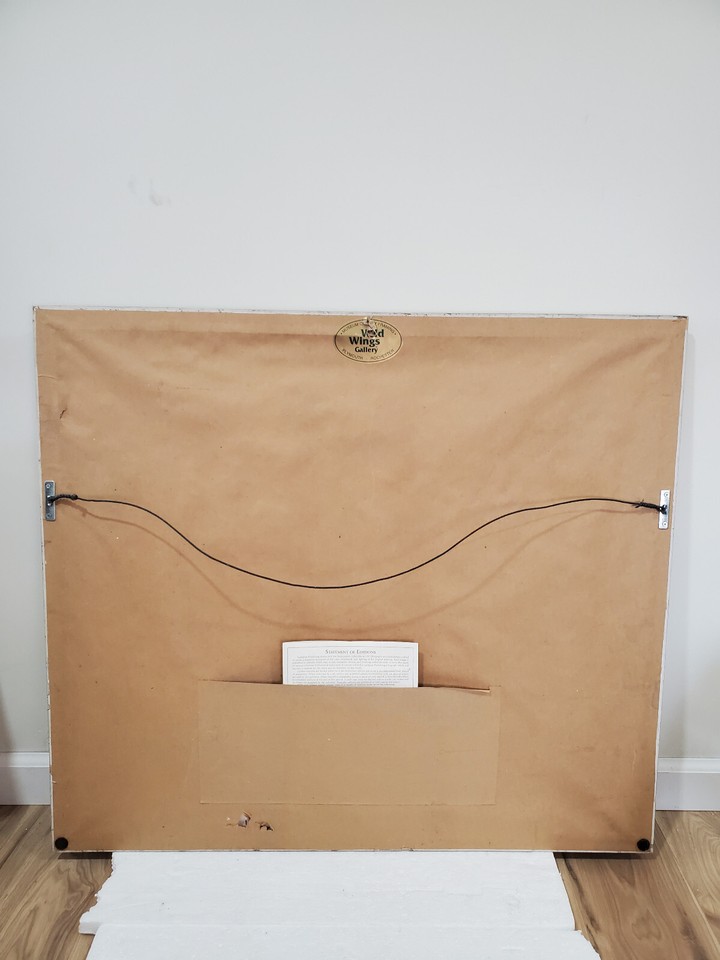 Thomas Kinkade Victorian Garden II 932/3850 S/N Paper COA Lightpost ...