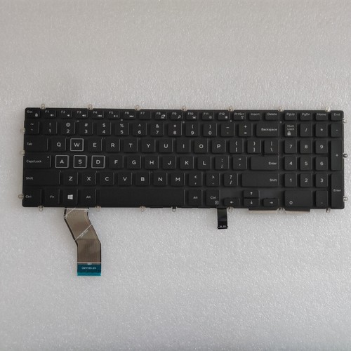 JRN29 FOR DELL G Series G7 7590 G5 5590 Four Zone RGB Backlit Keyboard ...