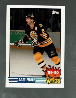 1990-91. Topps Tiffany. 89-90 Team Scoring Leaders. Cam Neely. #3 | eBay