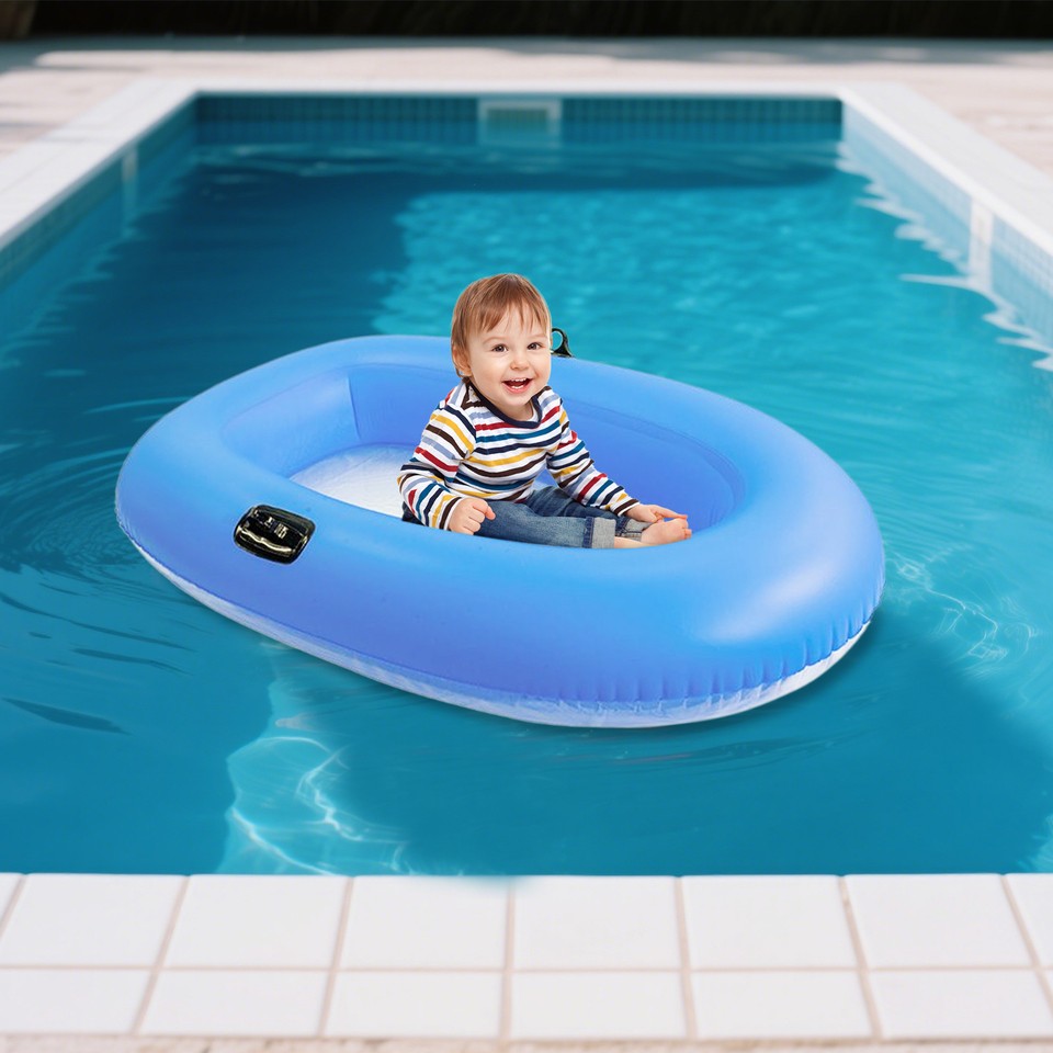 Inflatable Boat Clear Bottom Lake Raft 62.9 x 43.3 Inch Water Raft ...