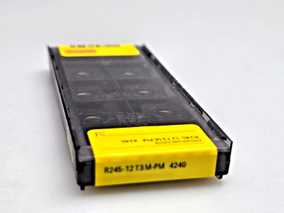 Sandvik Coromant R245-12 T3 M-PM 4240 Carbide Milling Inserts (Box of ...