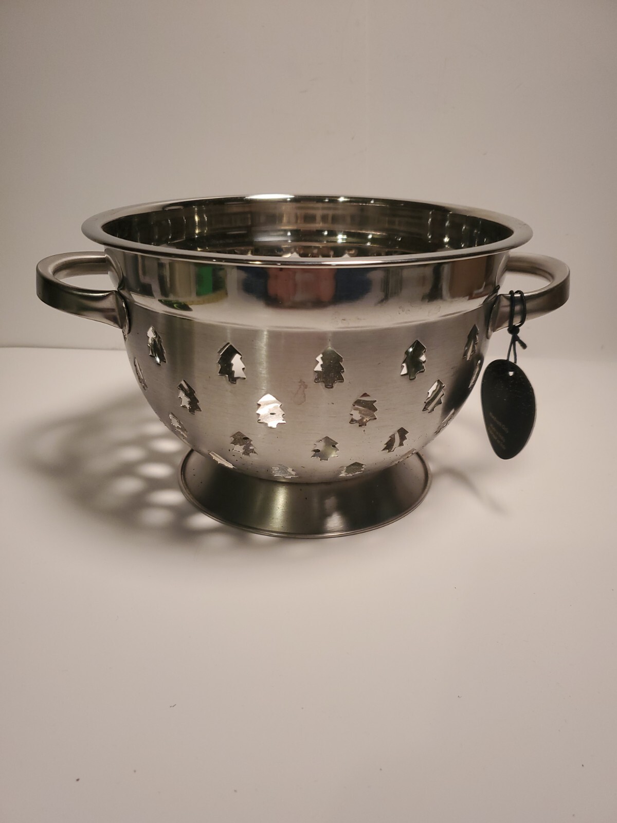 Stainless Steel Colander 3 Quart Christmas Tree Strainer Kitchen | eBay