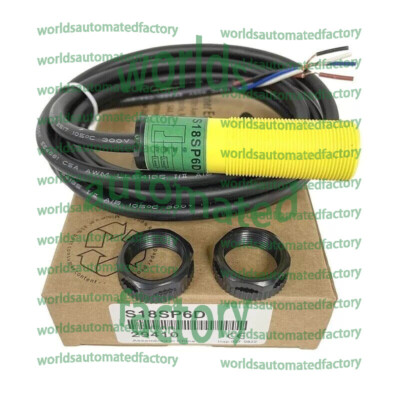 For Banner S18SP6D W/30' Photoelectric Sensor 150mA Max 10-30VDC FAST ...