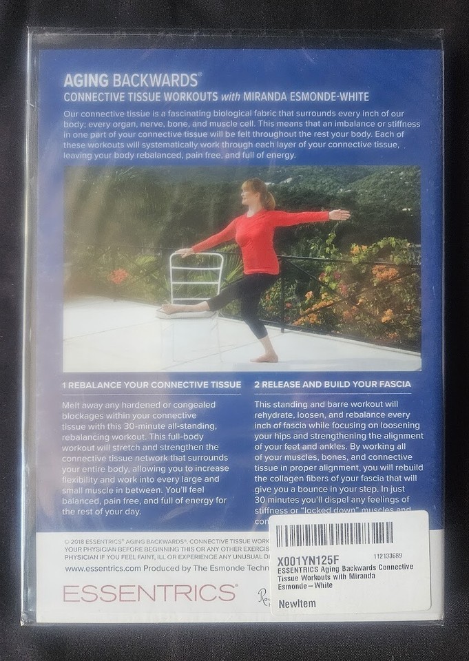 ESSENTRICS Aging Backwards Connective Tissue Workouts Miranda Esmonde ...