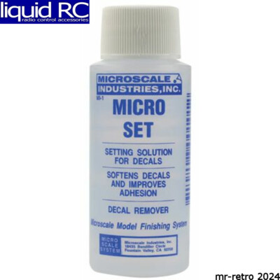 Microscale Industries MI1 Micro Set Solution - 1 Oz. Bottle (Decal Setting 710208001012| eBay