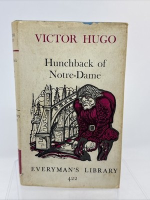 Victor Hugo Hunchback of Notre Dame Everyman's Library Hardcover DJ ...