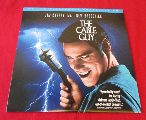 THE CABLE GUY Widescreen Laserdisc (1996) COMEDY Jim Carey | eBay