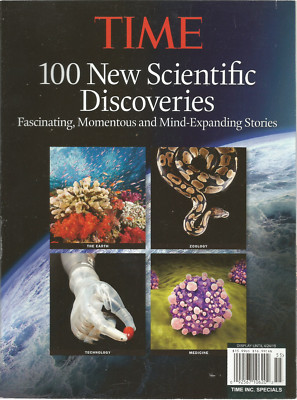 TIME MAGAZINE 100 NEW SCIENTIFIC DISCOVERIES 2015 | eBay