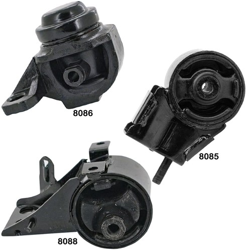 Engine Mounts 3PCS Set for Mazda 626 91-88 L4-2.2L MT Naturally ...