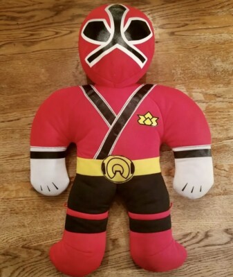 Red Power Rangers Mega Force 18" Battle Buddy 2011 Stuffed Plush Toy | eBay