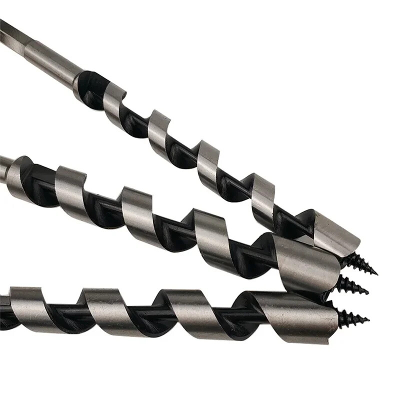 Auger Drill Bits Wood Carpenter Masonry Wood Drills Set for Woodworking ...
