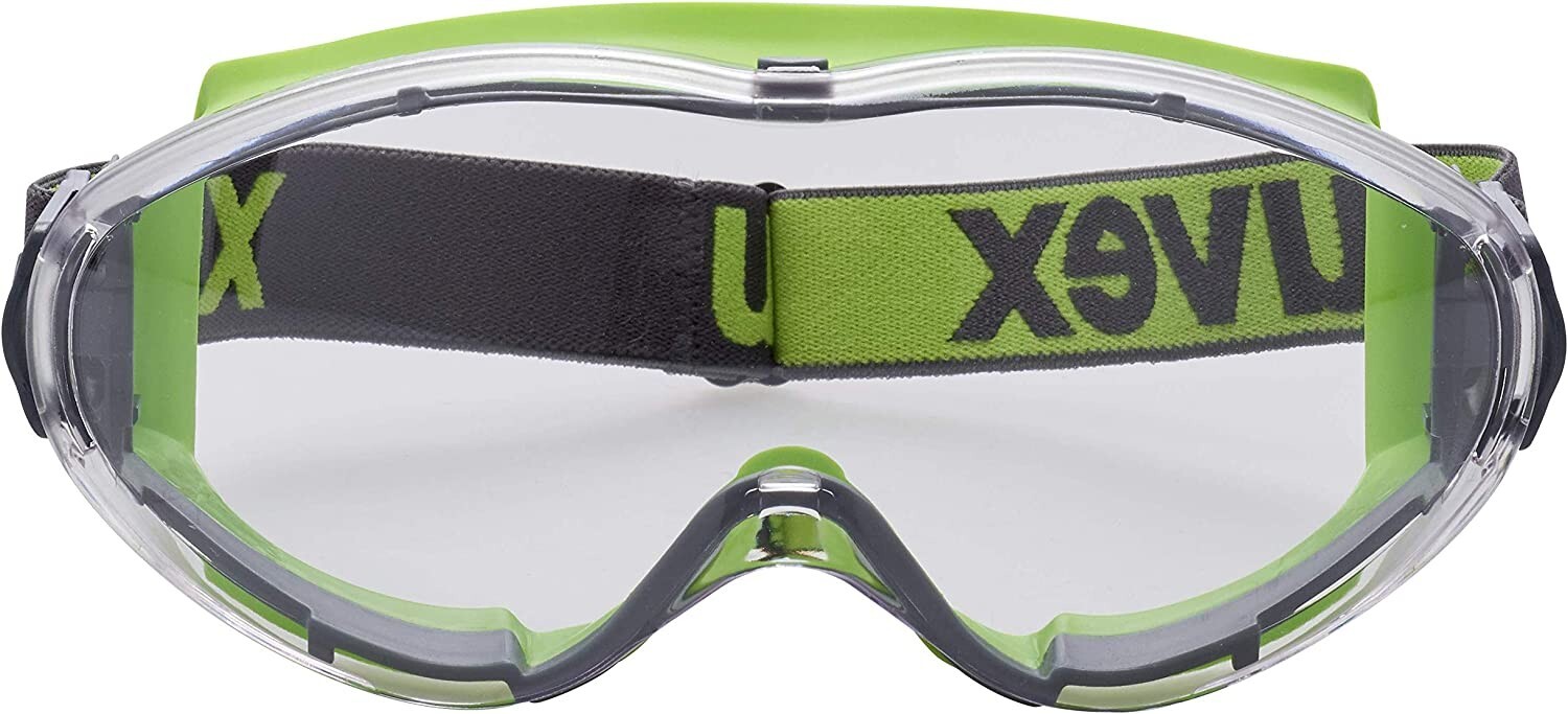 UVEX ULTRASONIC Safety Goggles Clear Lens Lime Green 9302-356 | eBay Australia