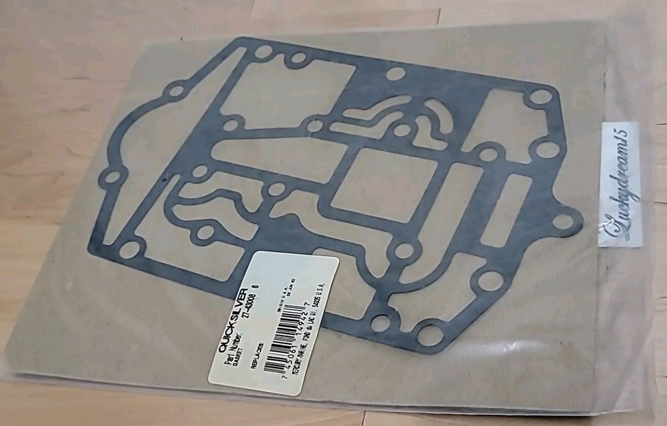 NEW OEM Mercury Quicksilver Exhaust Plate Gasket 27-43008 6 | eBay
