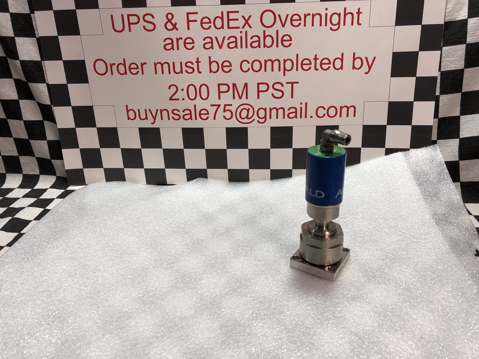 Swagelok ALD Diaphragm Valve 6LVV-MSMALD6THF3-P-O-20853, MSA-043-315, #F8 | eBay