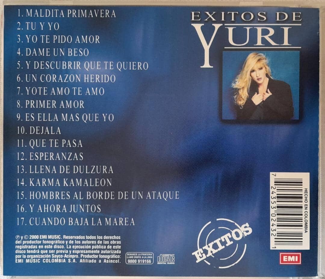 Exitos De by Yuri (CD, May-2004, Emi) for sale online | eBay