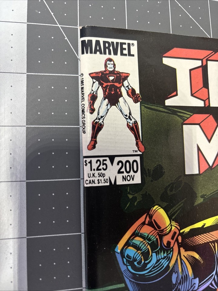 Iron Man #200 / Marvel Comics 1985 / 1st Iron Monger (FN) | eBay UK