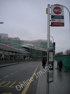 Photo 6x4 White City Bus Station Bus Stop Hammersmith/TQ2279 c2010 | eBay