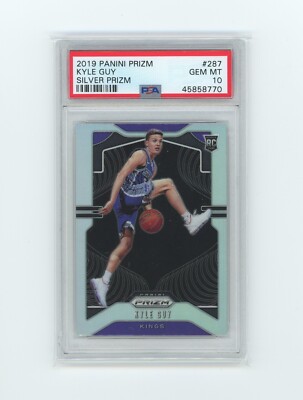 2019 Panini Prizm Silver Prizms Kyle Guy ROOKIE #287 PSA 10 GEM MINT | eBay