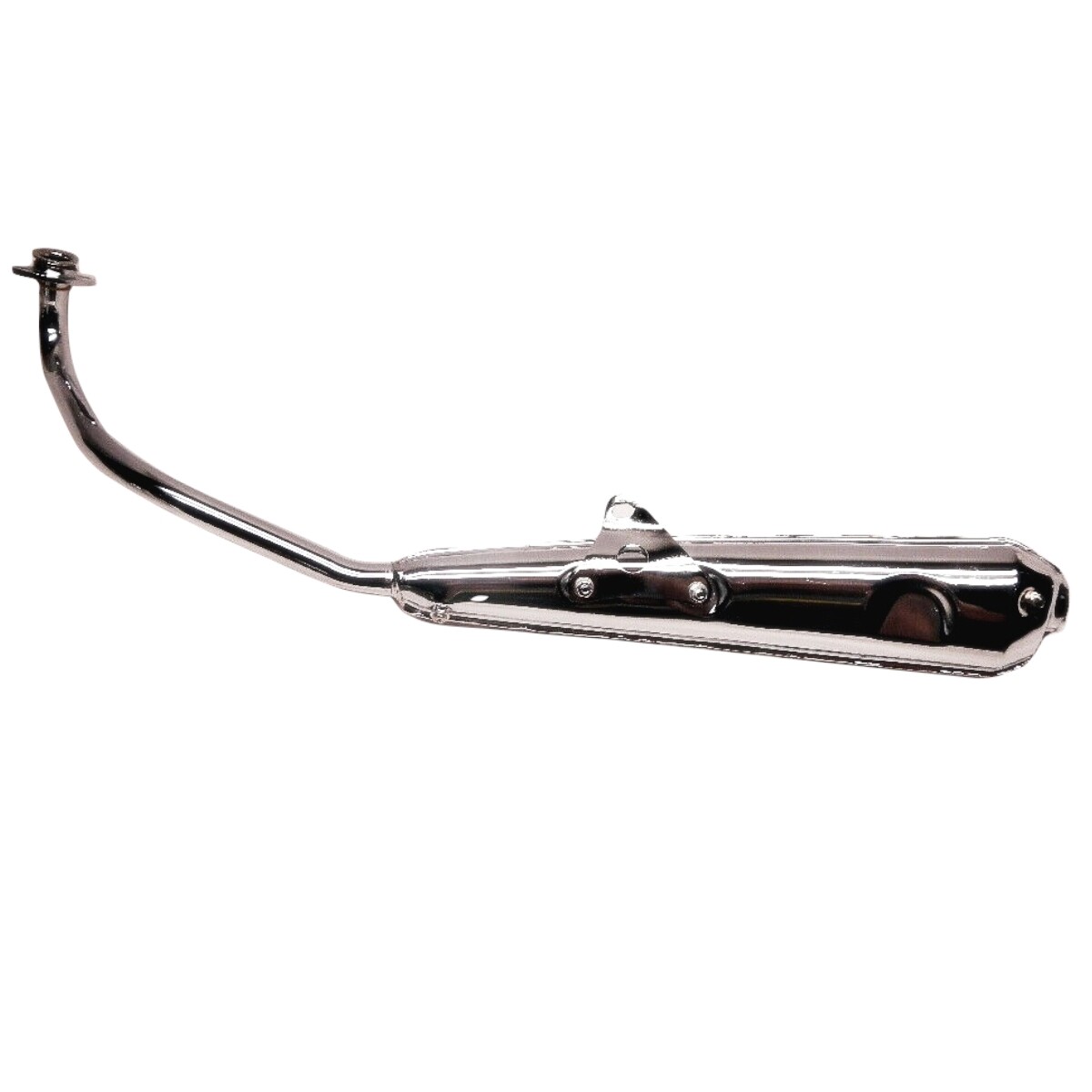 Chrome Exhaust Pipe Muffler Honda 1971-1973 SL70 SL 70 1974-1976 XL70 ...