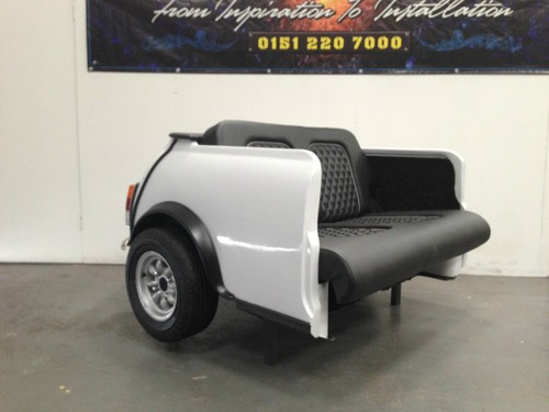 Classic White Mini Cooper Sofa Amazing It's A Cooper Couch Home Cinema ...