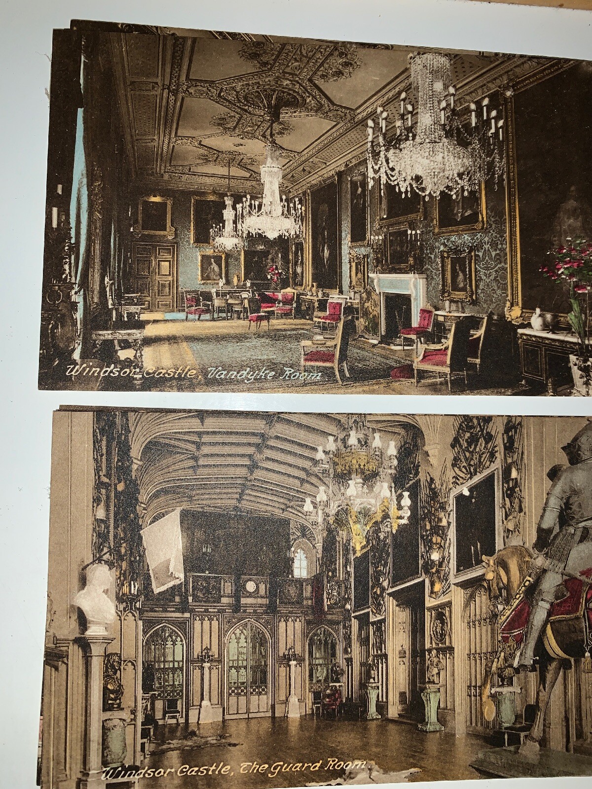 12 Frith’s Hand-Coloured Postcards of Windsor Castle Vintage | eBay