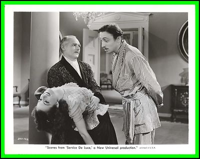 JOY HODGES, MISCHA AUER & CHARLES RUGGLES in "Service De Luxe" Original ...