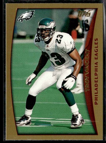 1998 TOPPS TROY VINCENT #159 PHILADELPHIA EAGLES 3447 | eBay