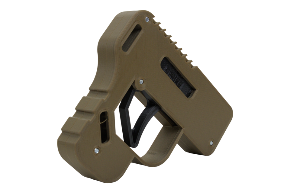 3D Printed Tic Tac Gun Toy Model:TTG2 Color: Wood/Black (Tic Tac's ...