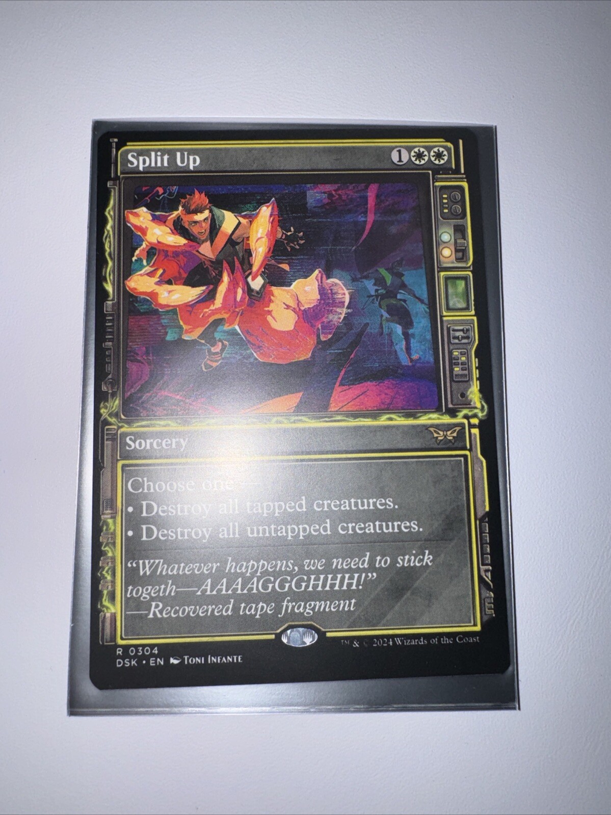 MTG - Split Up 0304 - Duskmourn Showcase | eBay