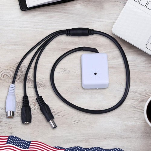 CCTV Surveillance Microphone High Sensitive for CCTV/IP Camera/DVR/NVR ...