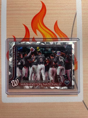 Washington Nationals Team Card 2025 Topps Series 2 #507 Diamante SP | eBay