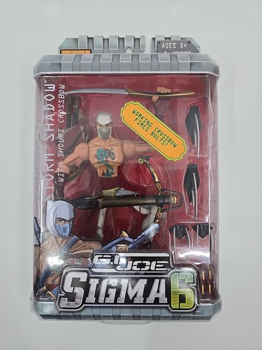G.I. Joe Sigma 6 Action Figure Storm Shadow With Crossbow New Old Stock Vtg 2006 | eBay