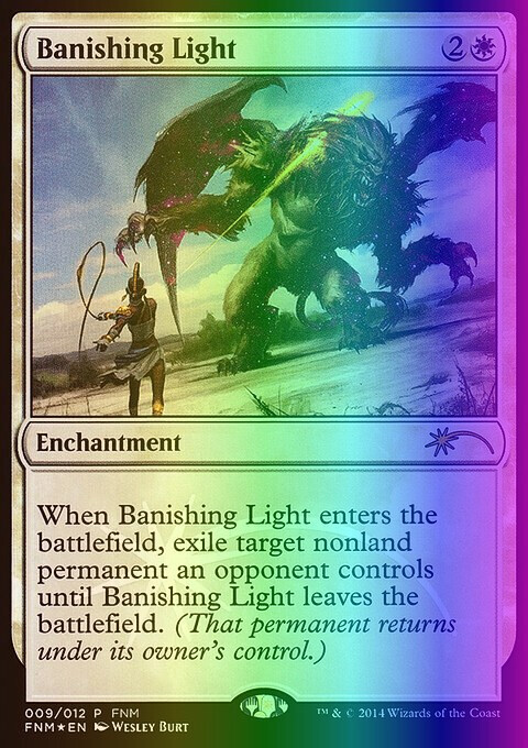 MTG Magic the Gathering Banishing Light (9/12) Friday Night Magic 2014 ...