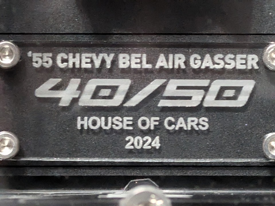 2024 BLACK CROW CUSTOM #40 OF 50 HOUSE OF CARS 55 CHEVROLET BEL AIR ...