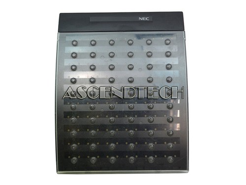 NEC N2400 BLACK 60 BUTTON FULLY MODULAR 2 COLOR LED DSS CONSOLE DCU-60 ...