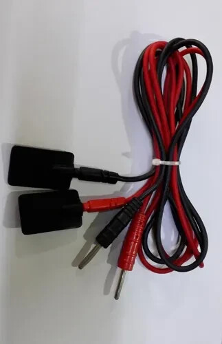 Physiotherapy IFT cable with mini pad Rubber Rubber Pad Electrodes Free ...