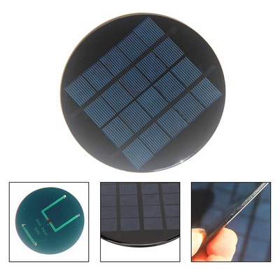 Innovative Design Portable and Lightweight Round Solar Panels at 1 1 W ...